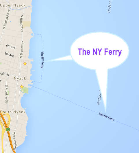 Google Maps and The NY Ferry - Nyack News & Views