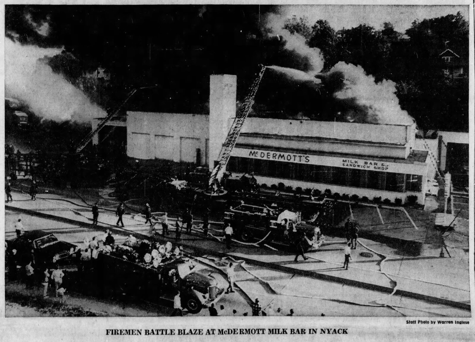 Famous Forgotten Nyack Fires – The End of Nyack's Beloved McDermott’s ...