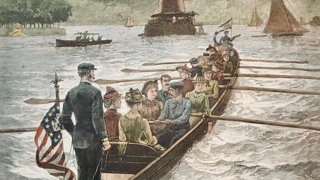 Gilded Age Summer Rowing Parties on the Tappan Zee - Nyack News & Views