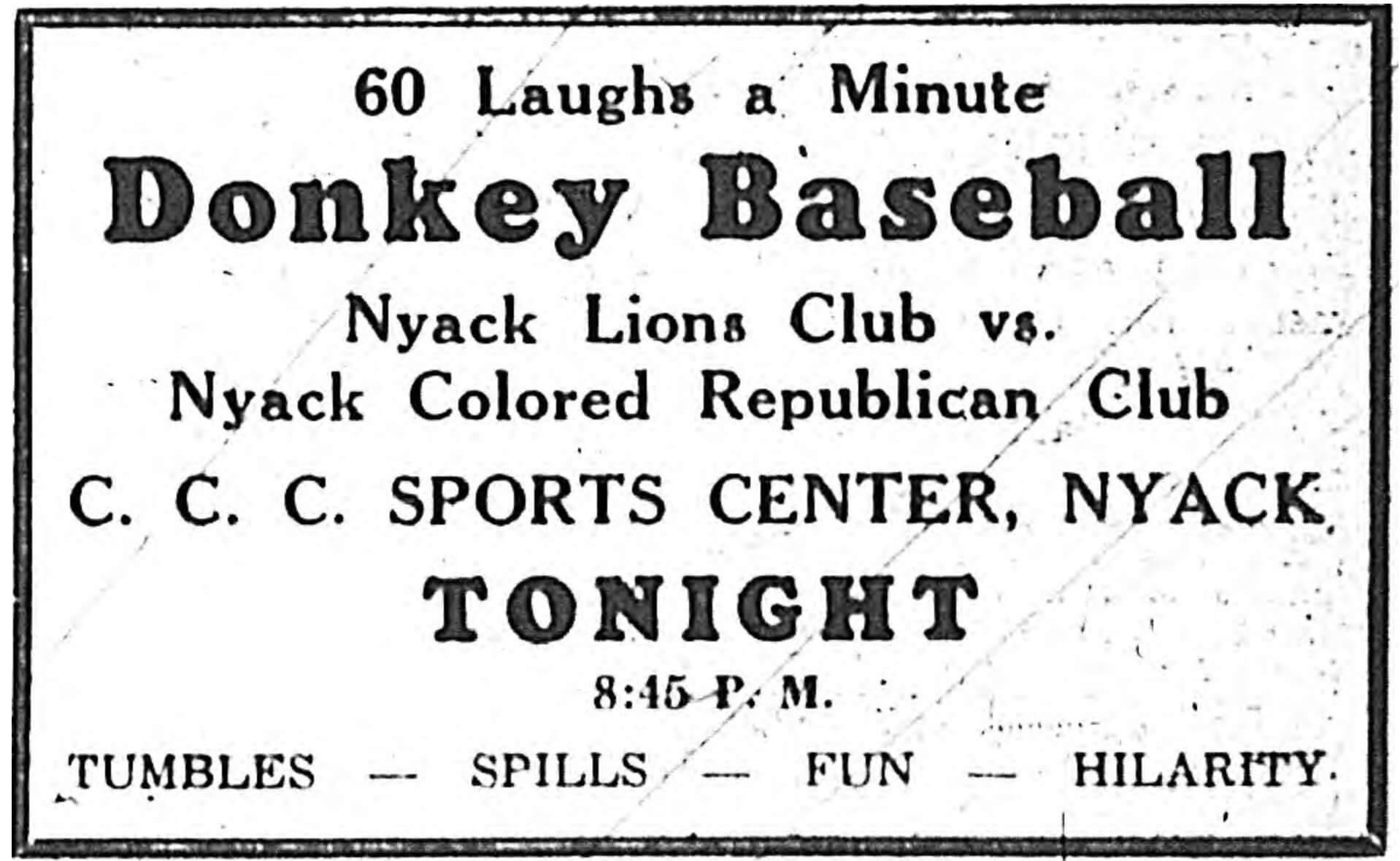The Short-Lived Glory of Central Nyack's 8,000-Seat Sports Centre ...
